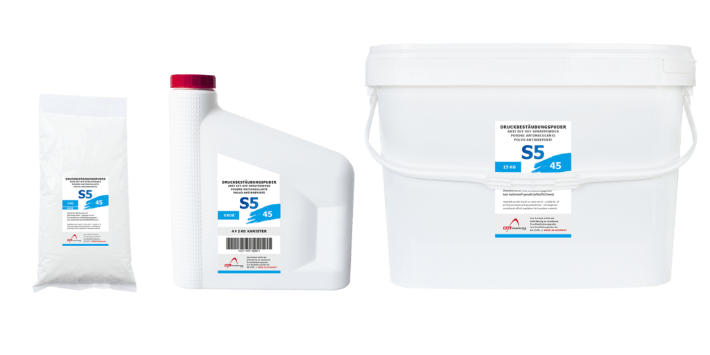 Anti set-off powders S5 & S5 WL - KSL Staubtechnik